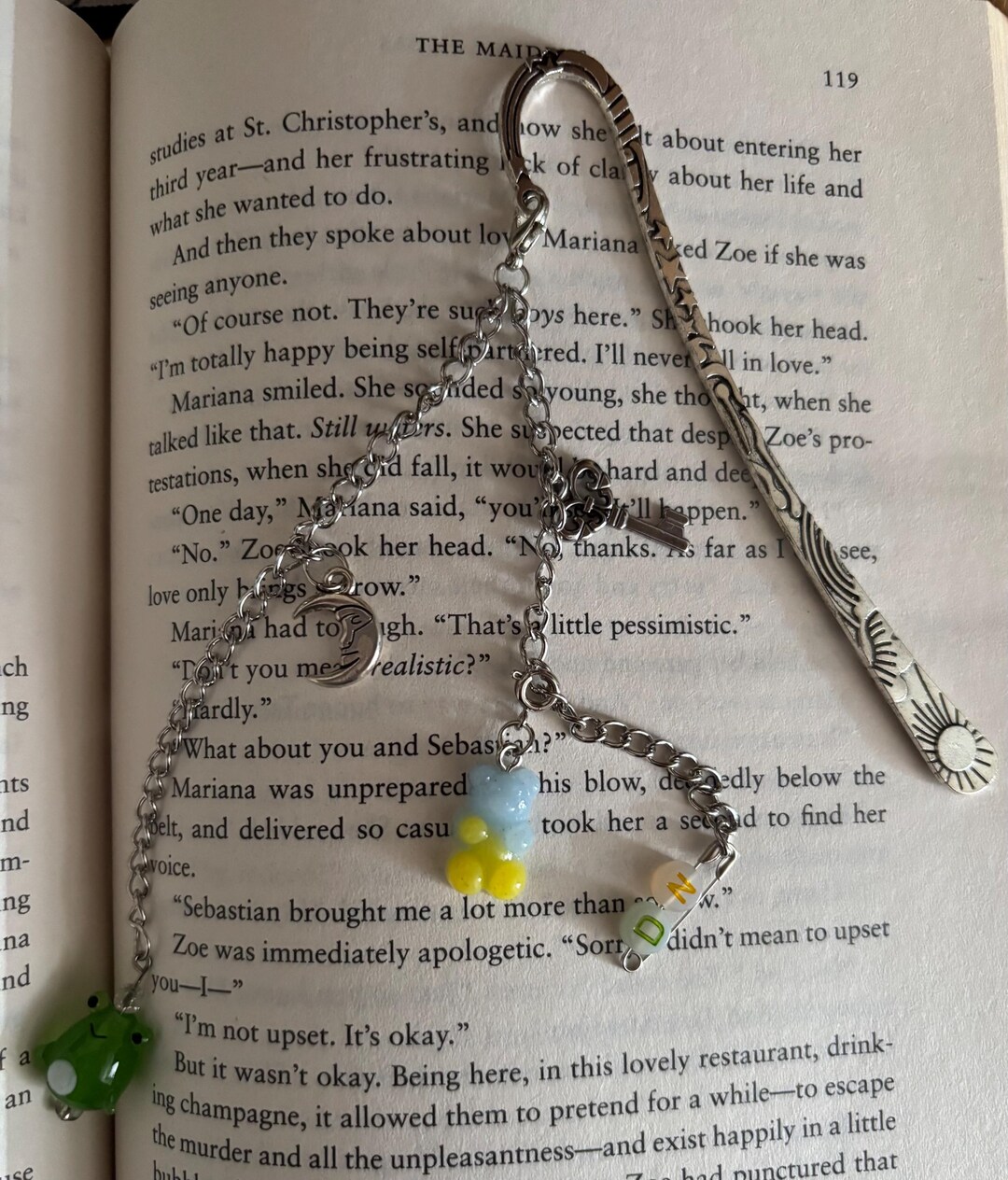 Custom Book Hook Bookmark - Etsy