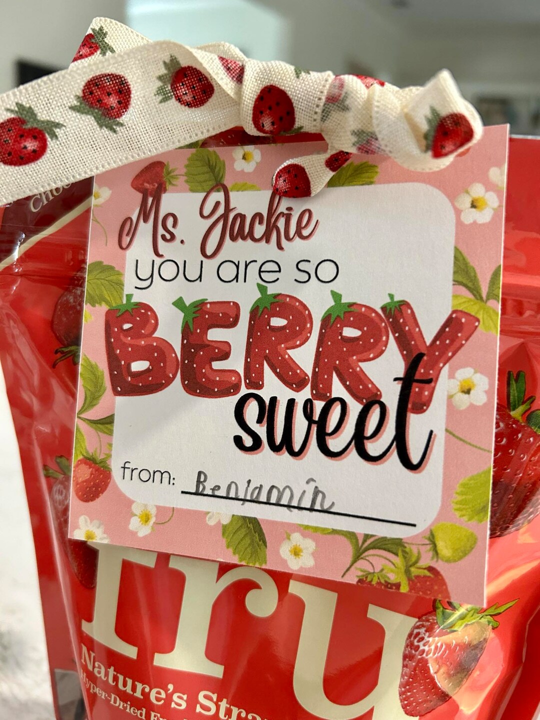 GIFT TAG for a Sweet Recipient! Great Teacher Appreciation, Coworker ...