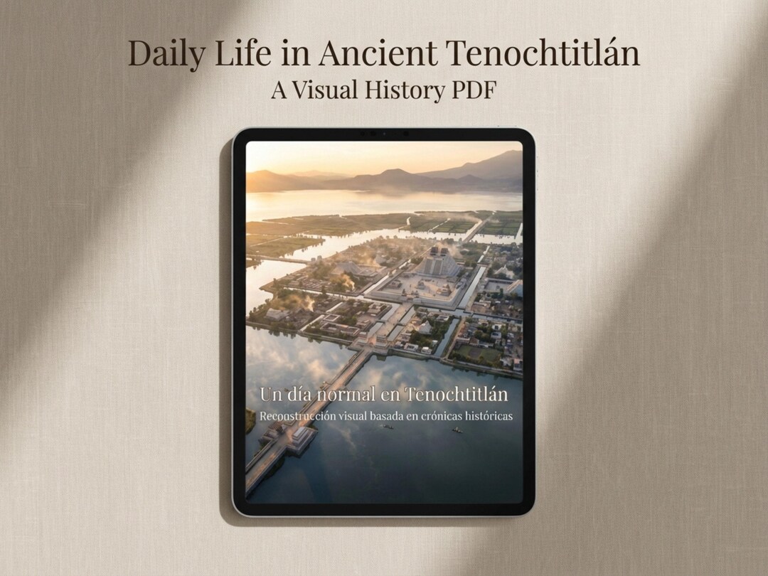 A Day in Ancient Tenochtitlan – Daily Life of the Aztecs | Visual ...