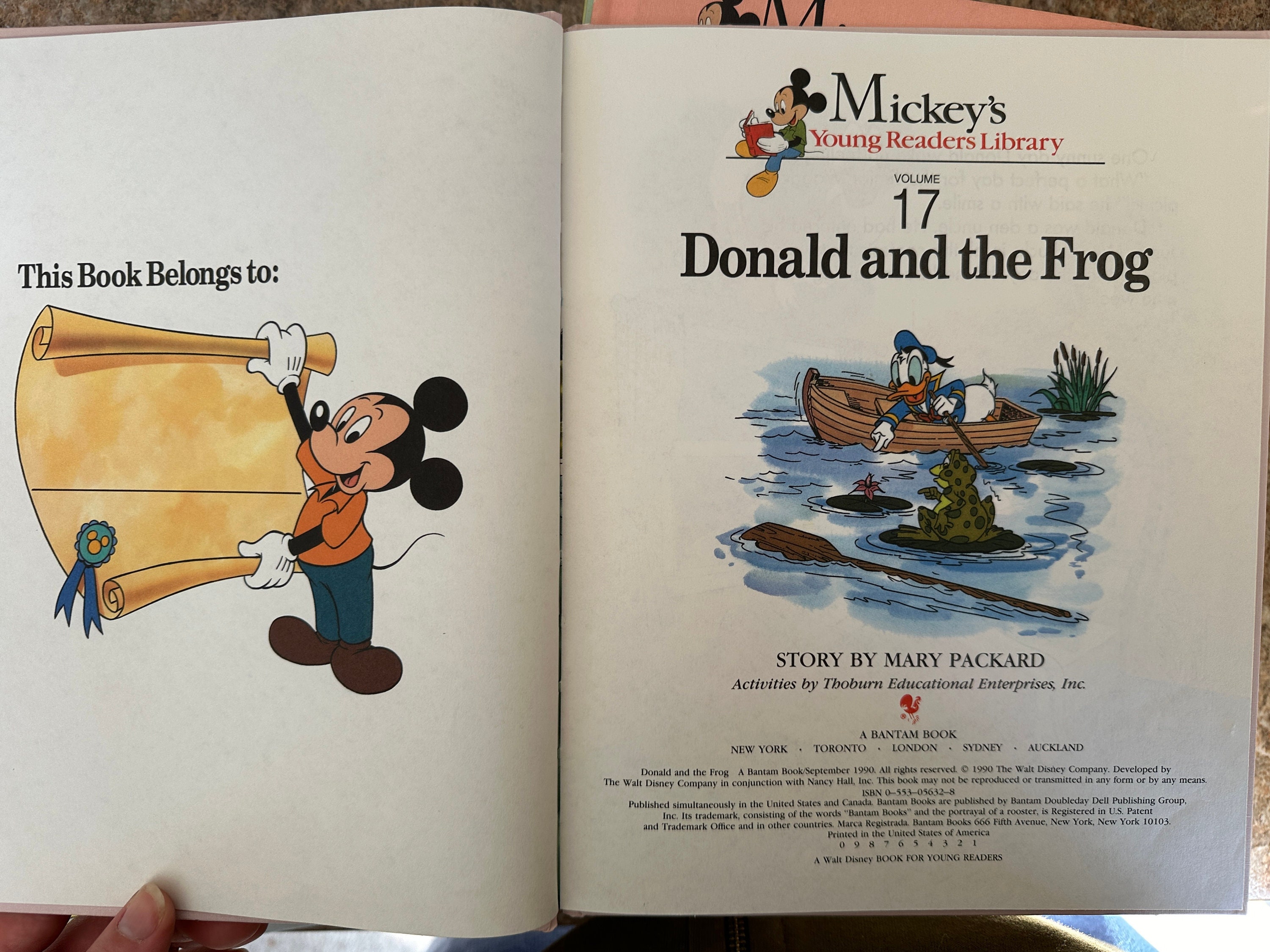 Mickey Mouse Young Readers Library Complete Set Vol 1-19 - Etsy