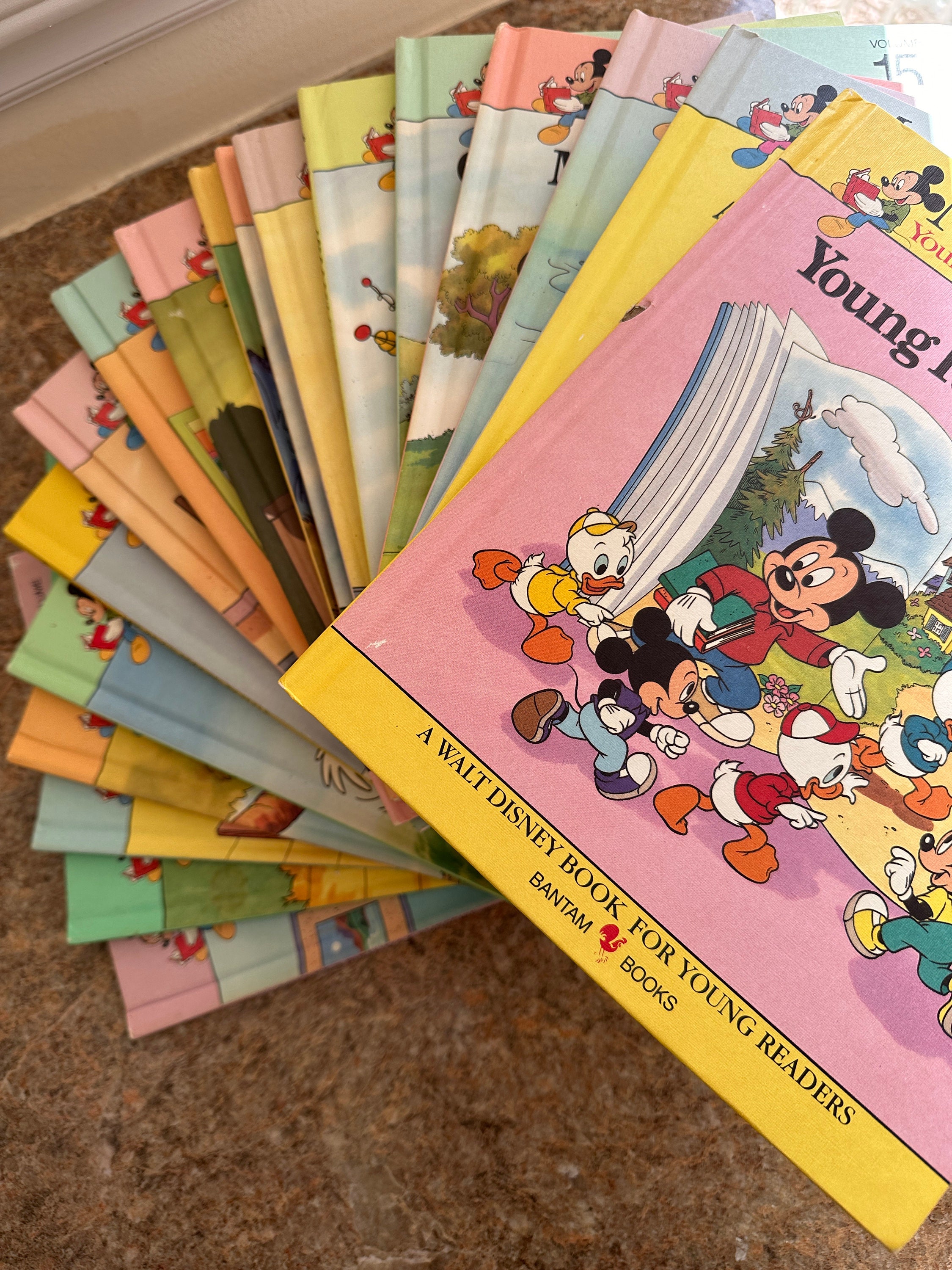Mickey Mouse Young Readers Library Complete Set Vol 1-19 - Etsy