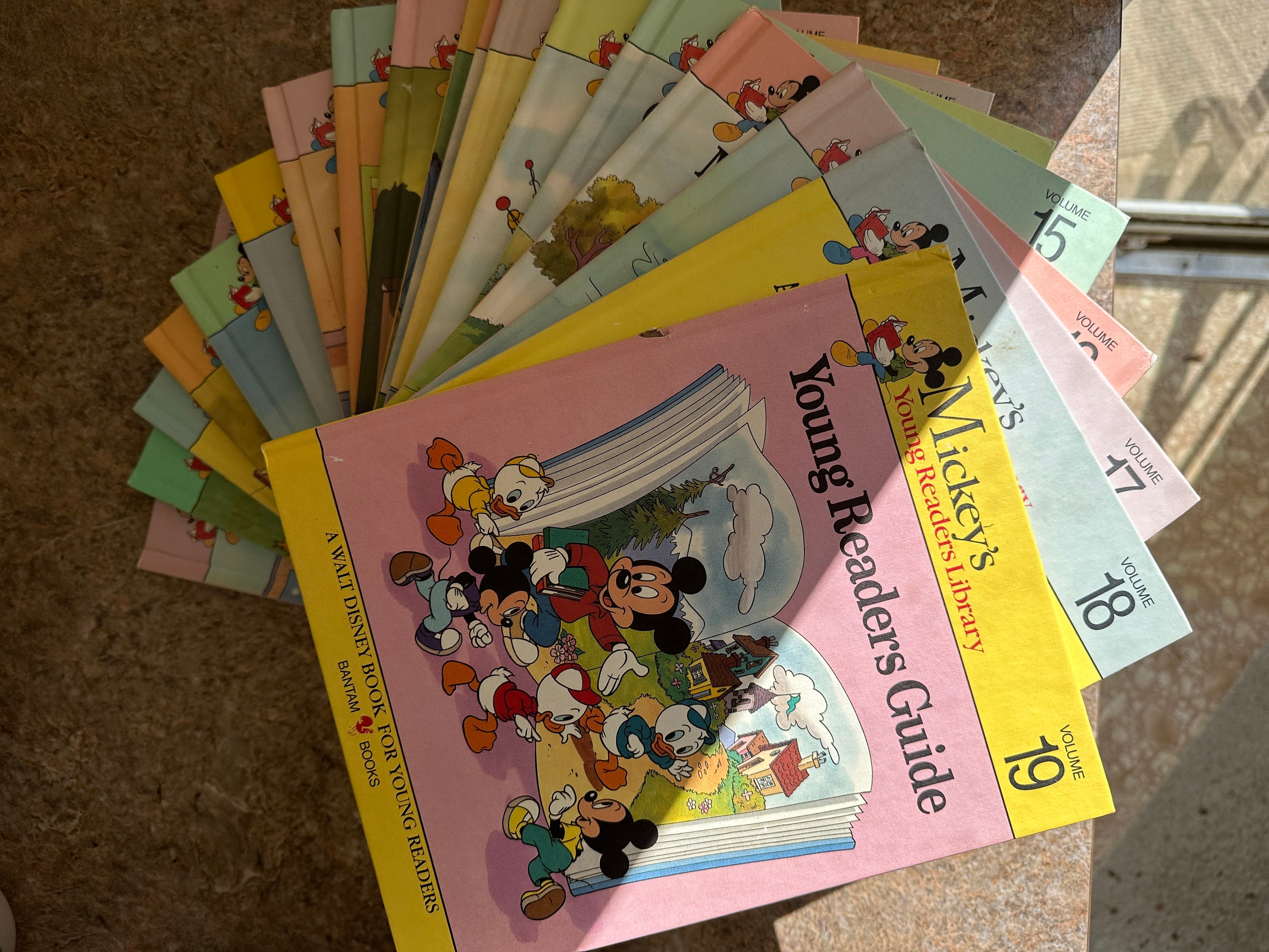 Mickey Mouse Young Readers Library Complete Set Vol 1-19 - Etsy