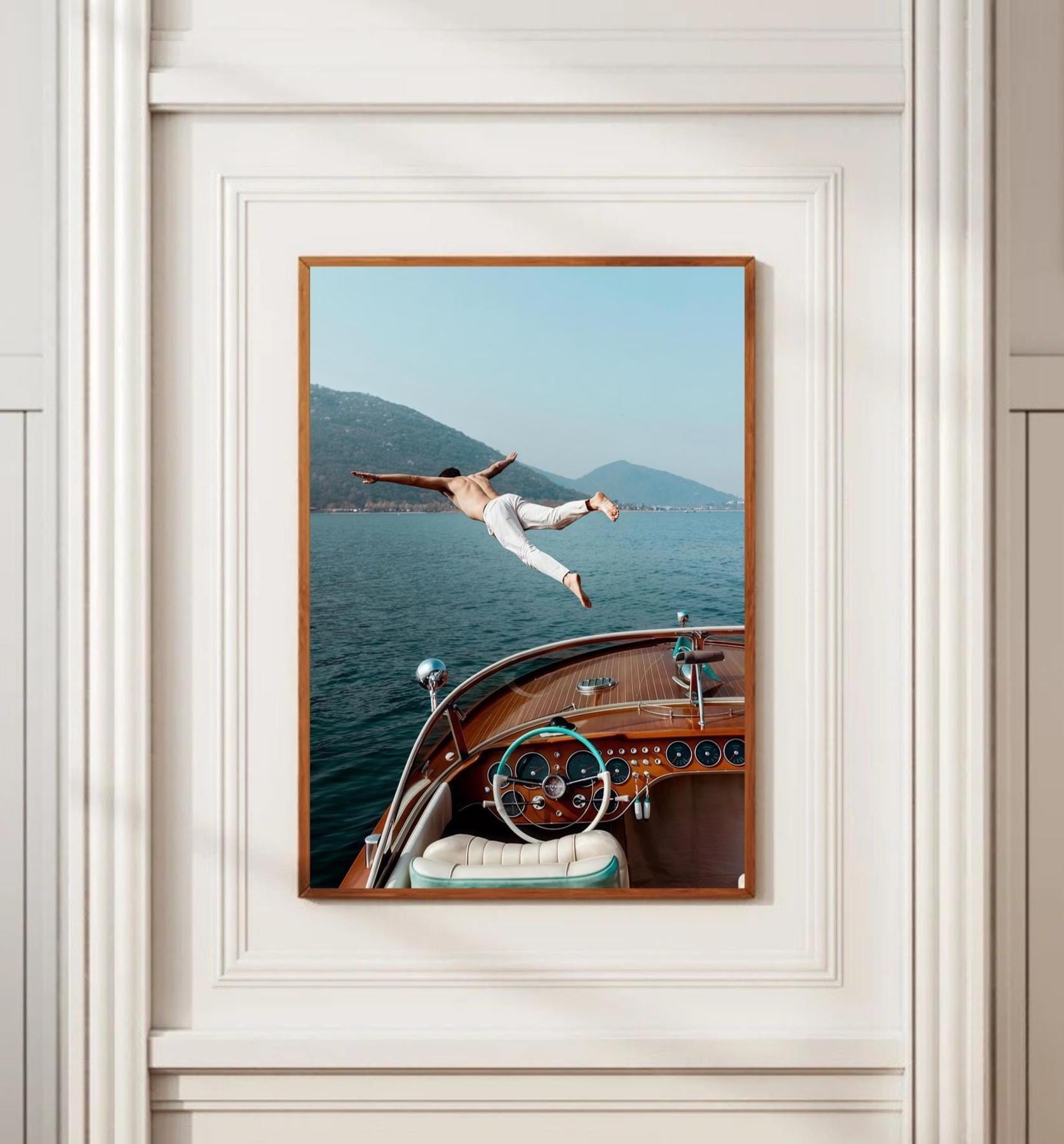 Luxury Yacht Print, Retro Fashion Boat Art (digital Download) - Etsy