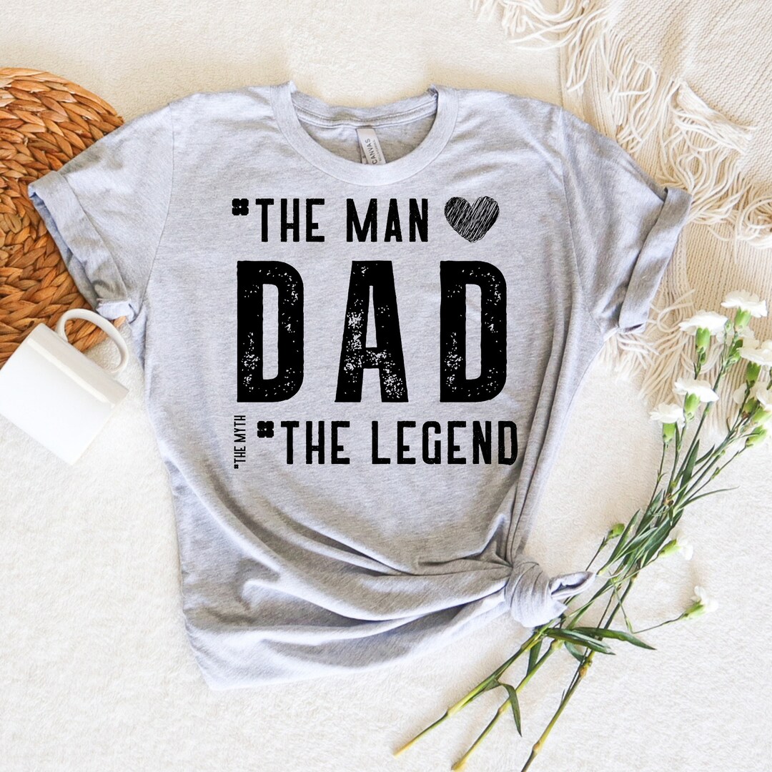 Legend Dad Shirt Fathers Day T-shirt Gift for Dad Birthday Shirt ...