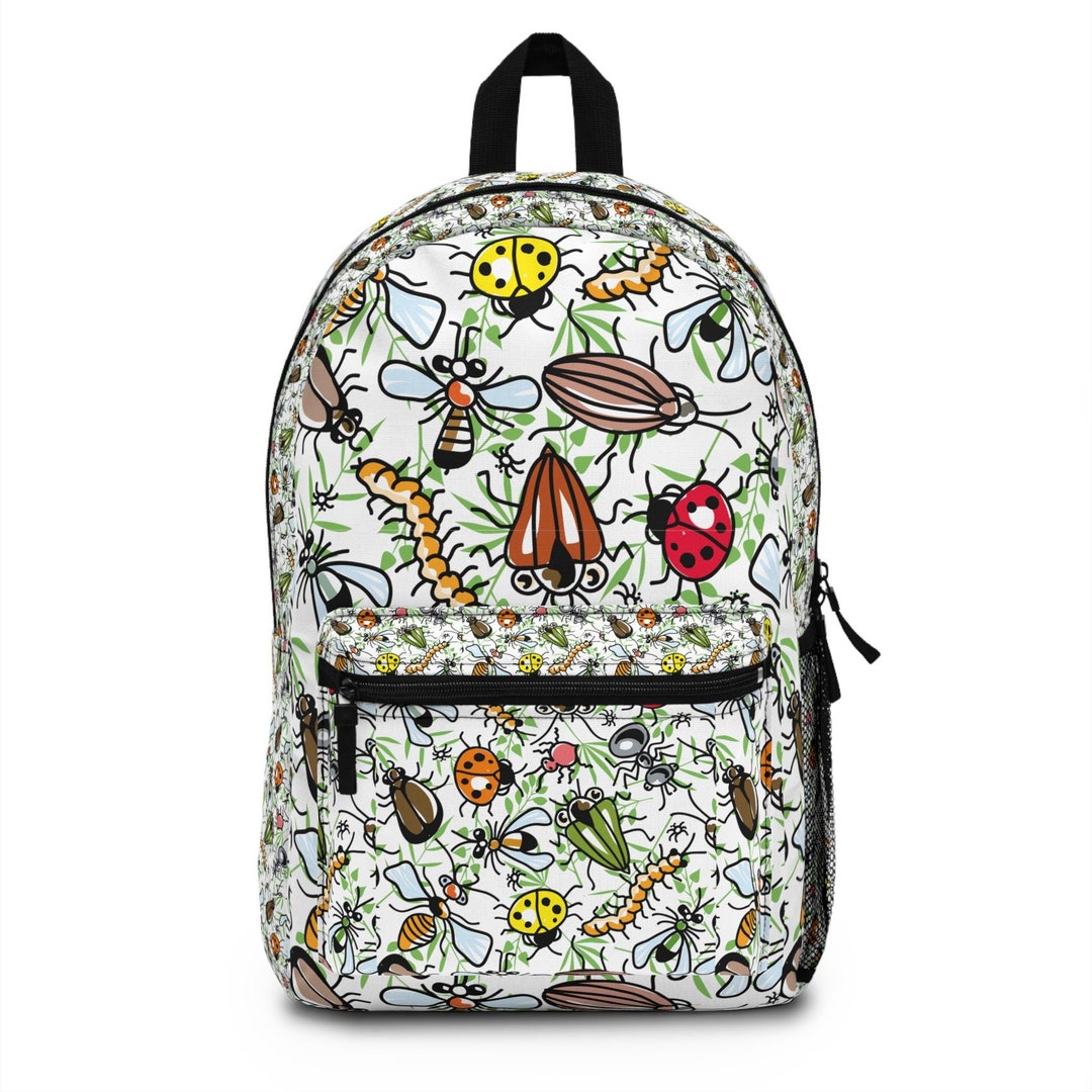 BUGS and More BUGS Backpack, Back to School Book Bag, Insect Lover Book ...