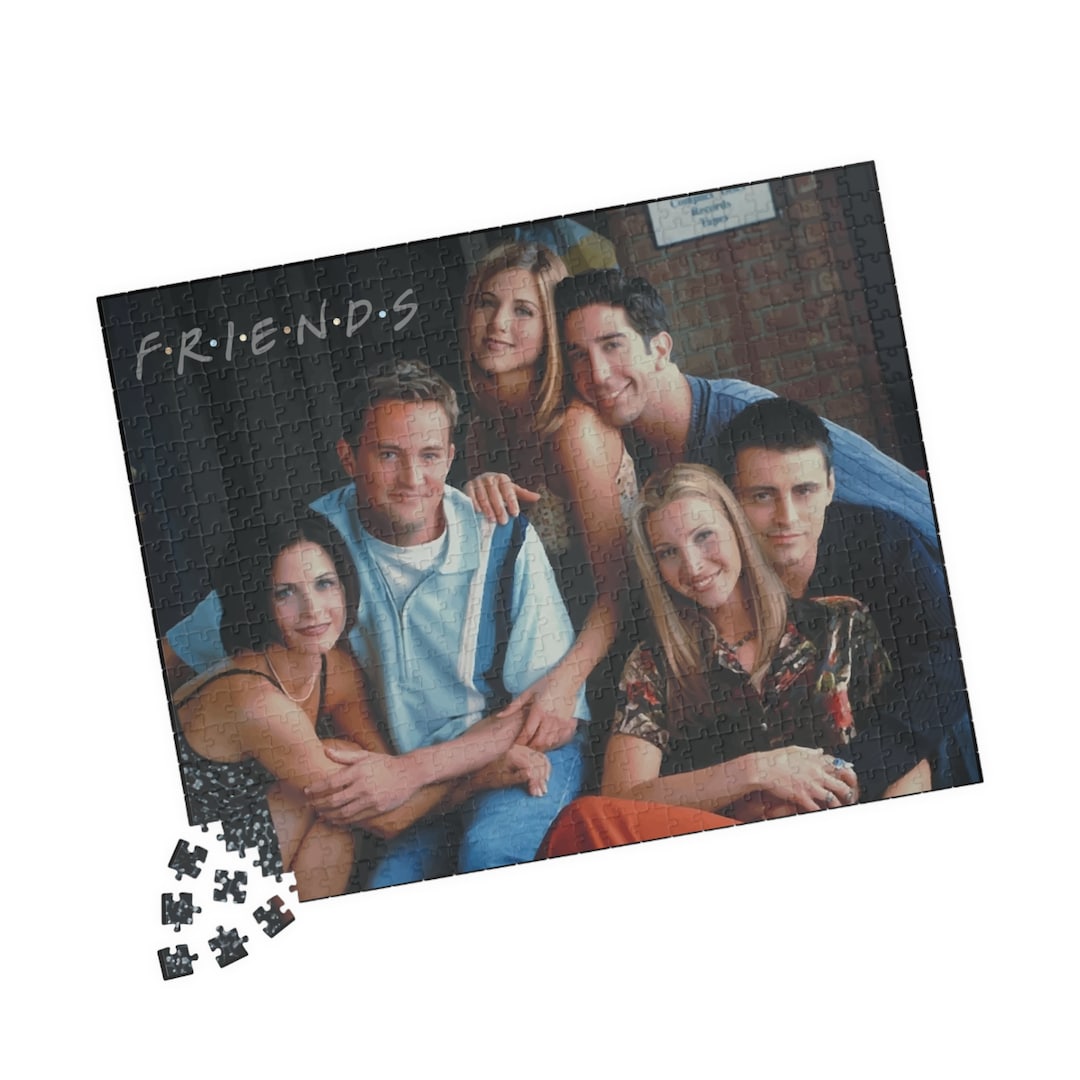 Friends TV Show Puzzle Animated Friends Characters Friends Fan Gift ...