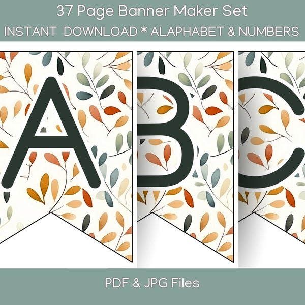 Autumn Banner - Etsy