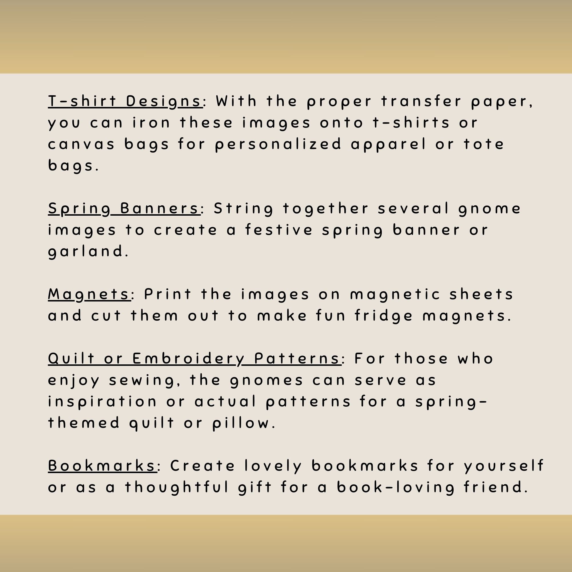 Spring Garden Gnomes Clipart Bundle - Etsy