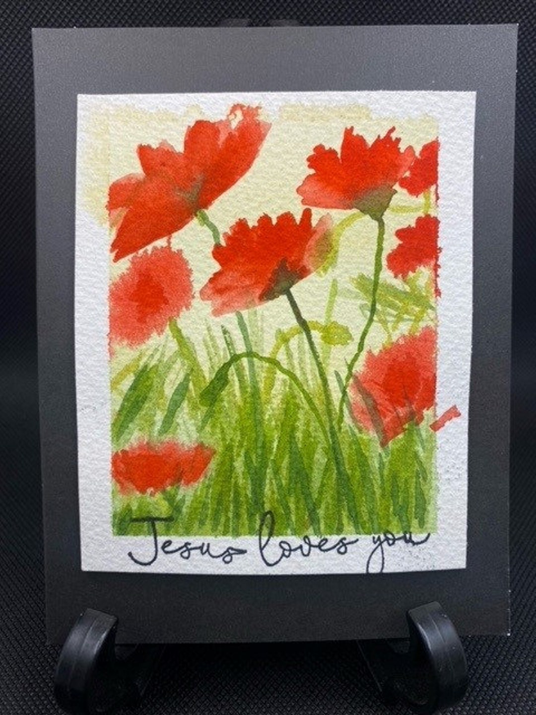 Hand Painted Cards - Etsy