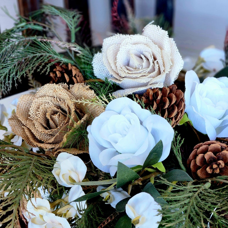 Custom Wedding Centerpiece Boho Flower Wedding Decor Rustic Floral ...