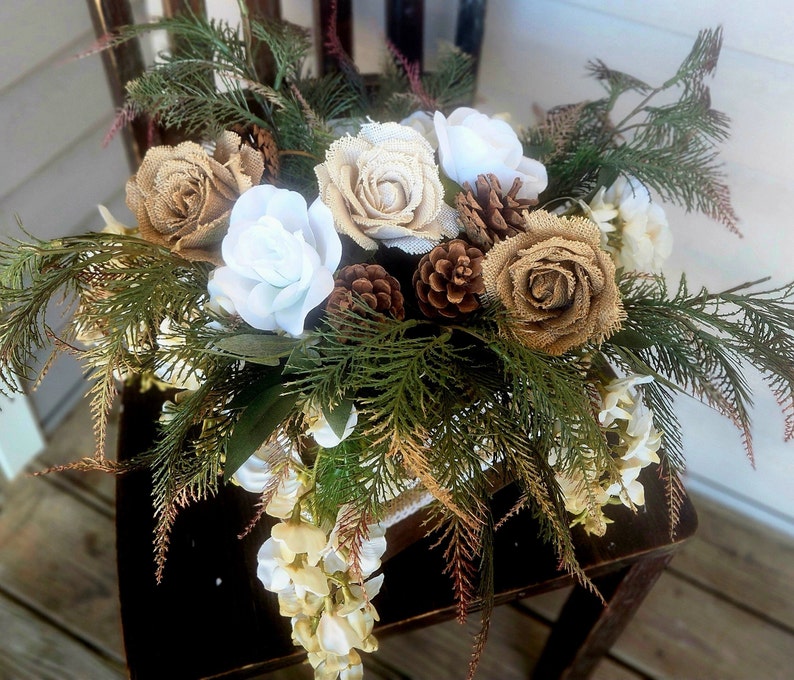 Custom Wedding Centerpiece Boho Flower Wedding Decor Rustic Floral ...