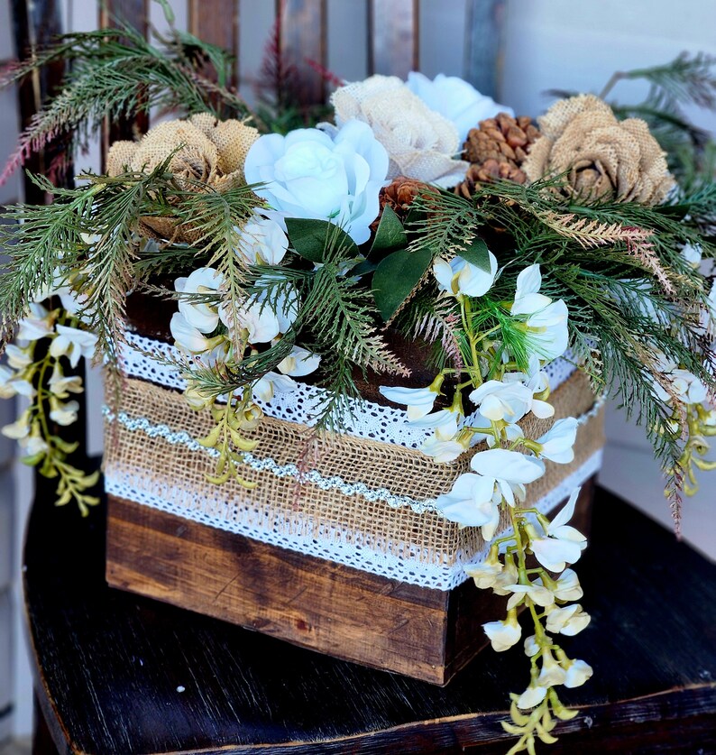 Custom Wedding Centerpiece Boho Flower Wedding Decor Rustic Floral ...