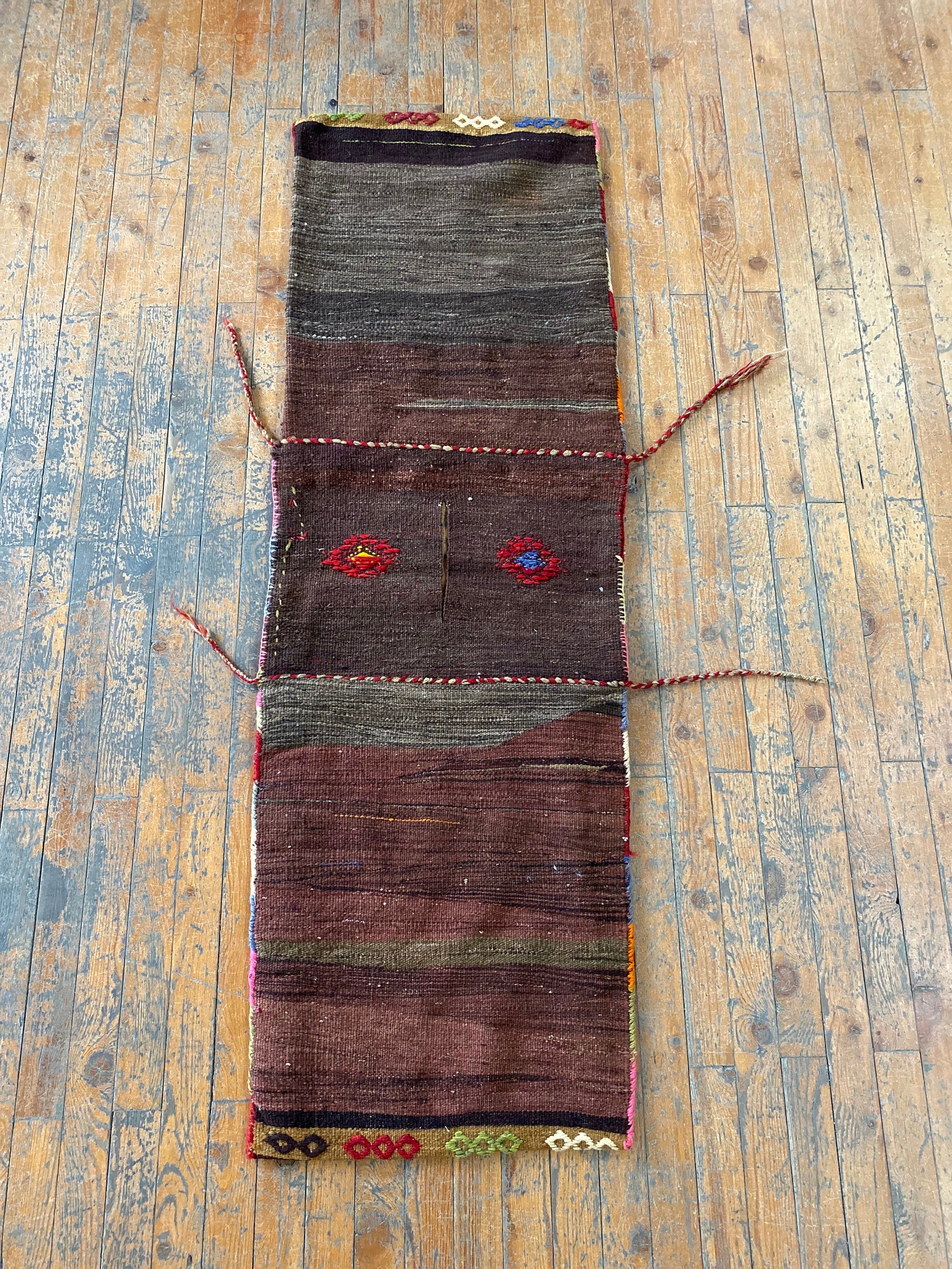 Decorative Kilim Bag, Wall Hanging Handmade Saddlebag,vintage Saddle ...