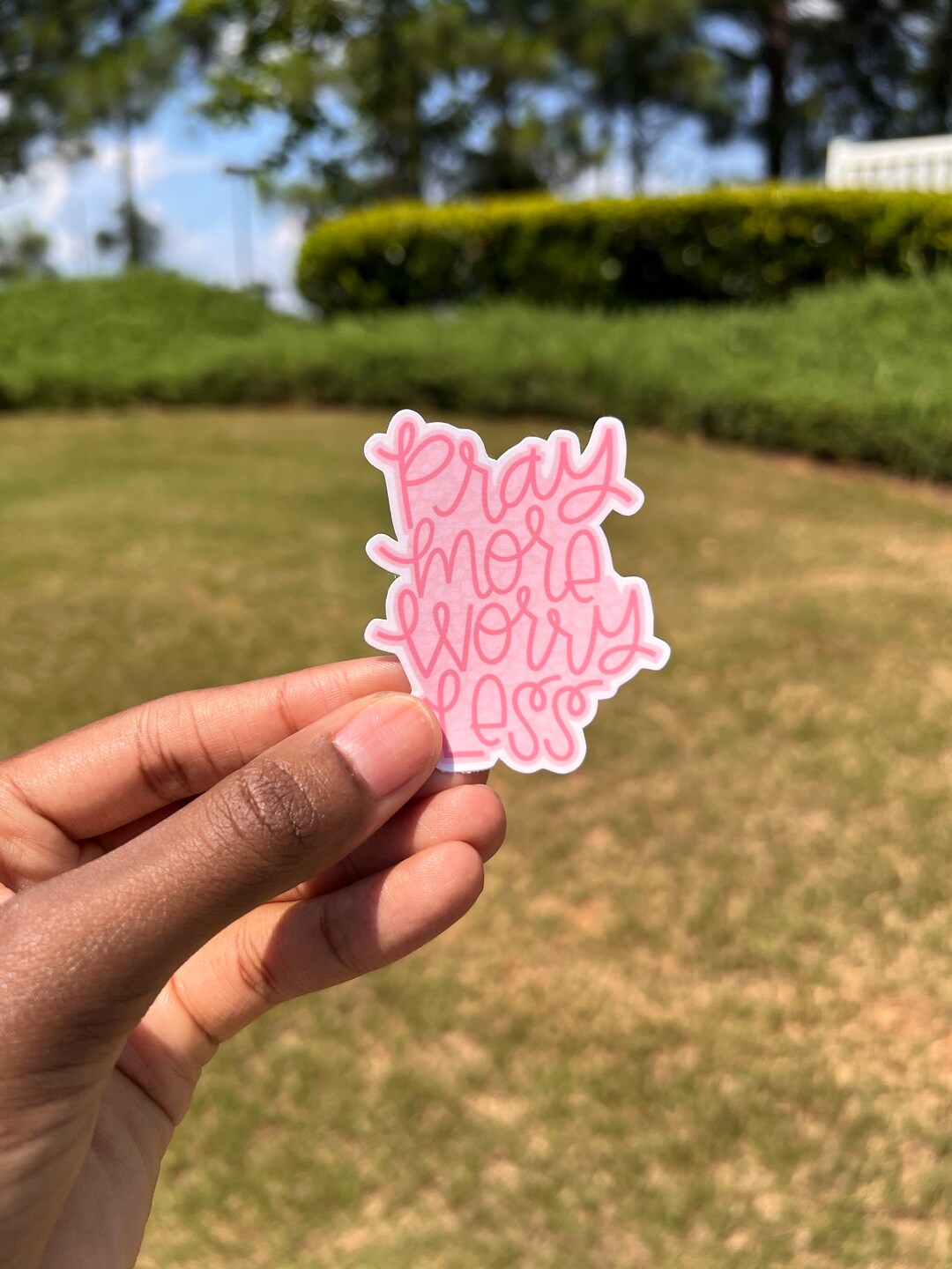 Christian Sticker Cute Christian Sticker Bible Sticker Pink Christian ...