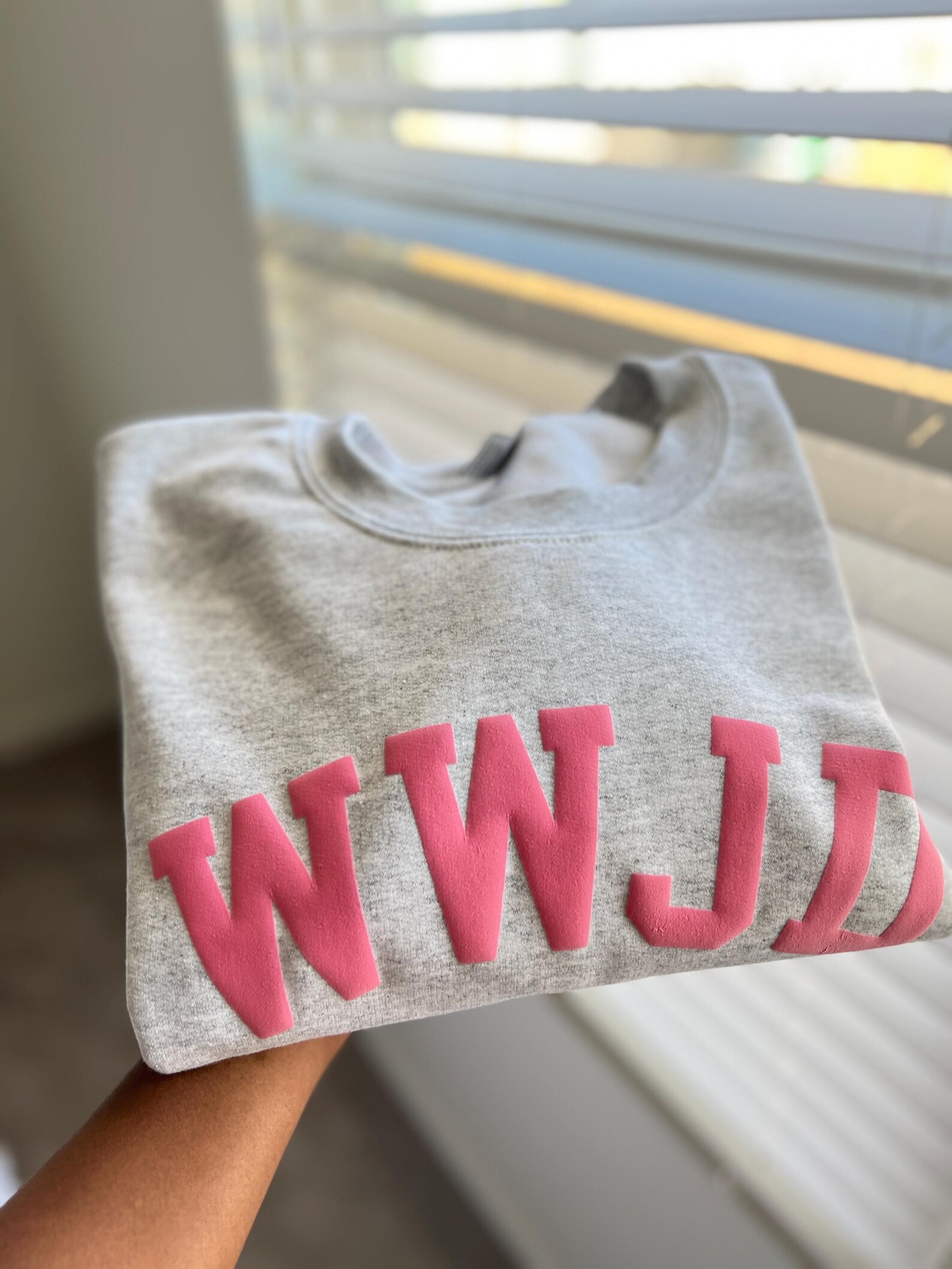 WWJD Crewneck Sweatshirt: Inspirational Christian Clothing - Etsy
