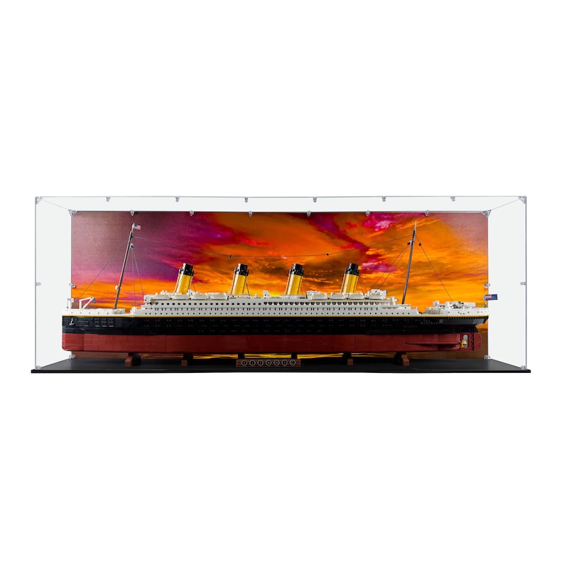 Display Case for LEGO Titanic #10294 - Etsy