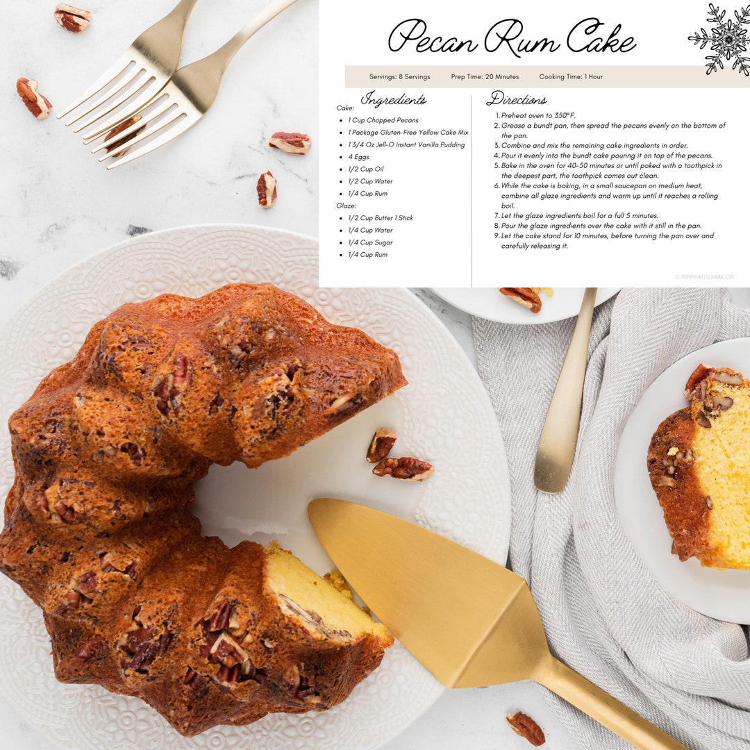 Gluten-free Printable Holiday Recipe Cards (christmas Recipe Cards) - Etsy