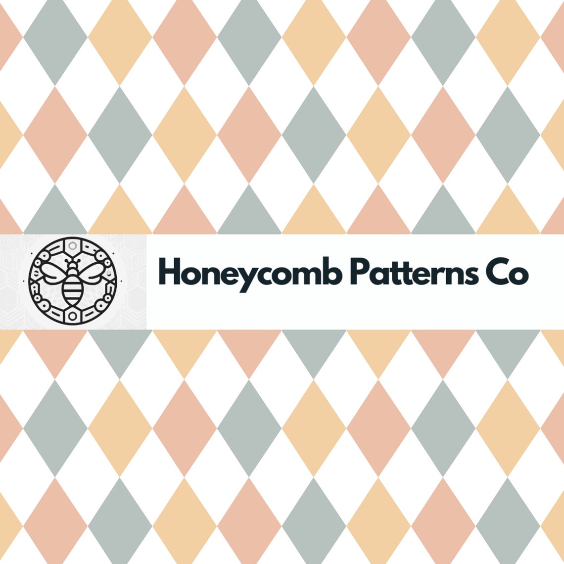 Harlequin Geometric Pattern Digital Paper (PDF, JPG Download) - Etsy