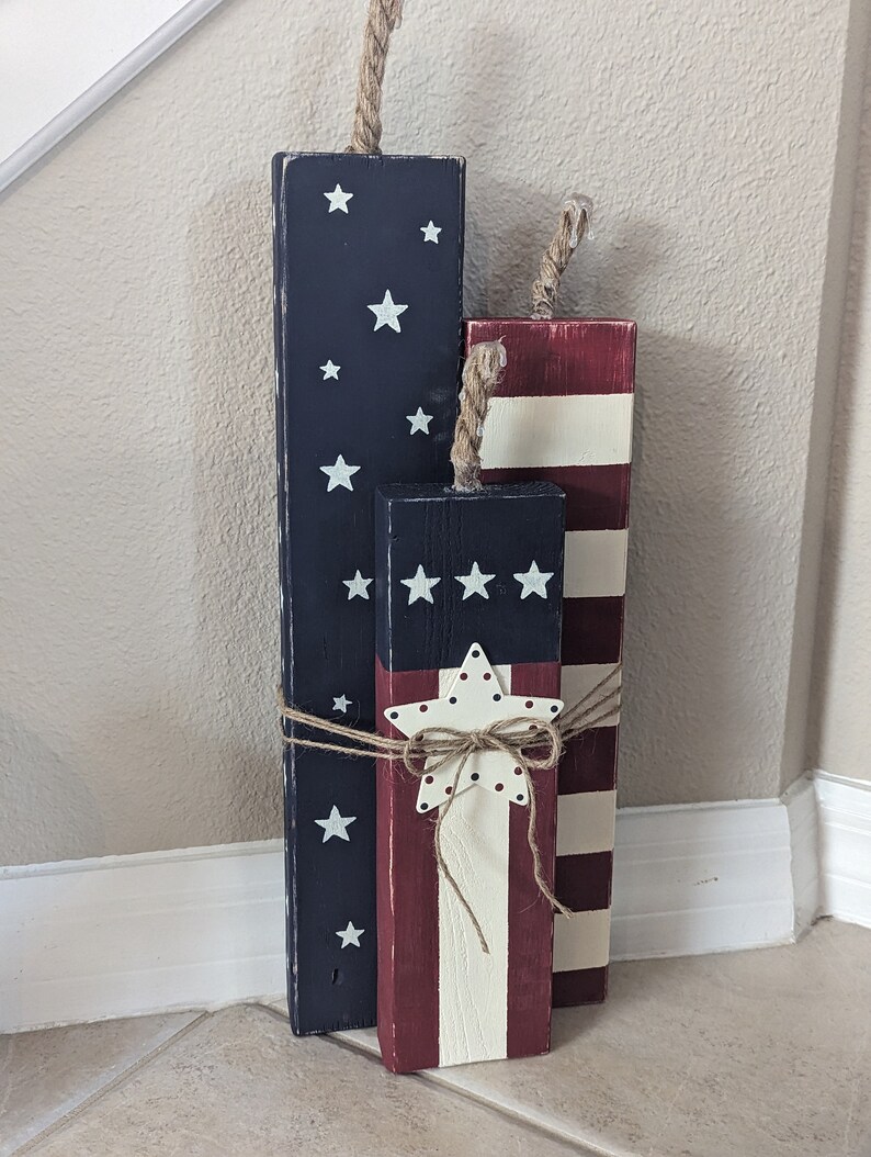 Wooden Firecracker Trio - Etsy