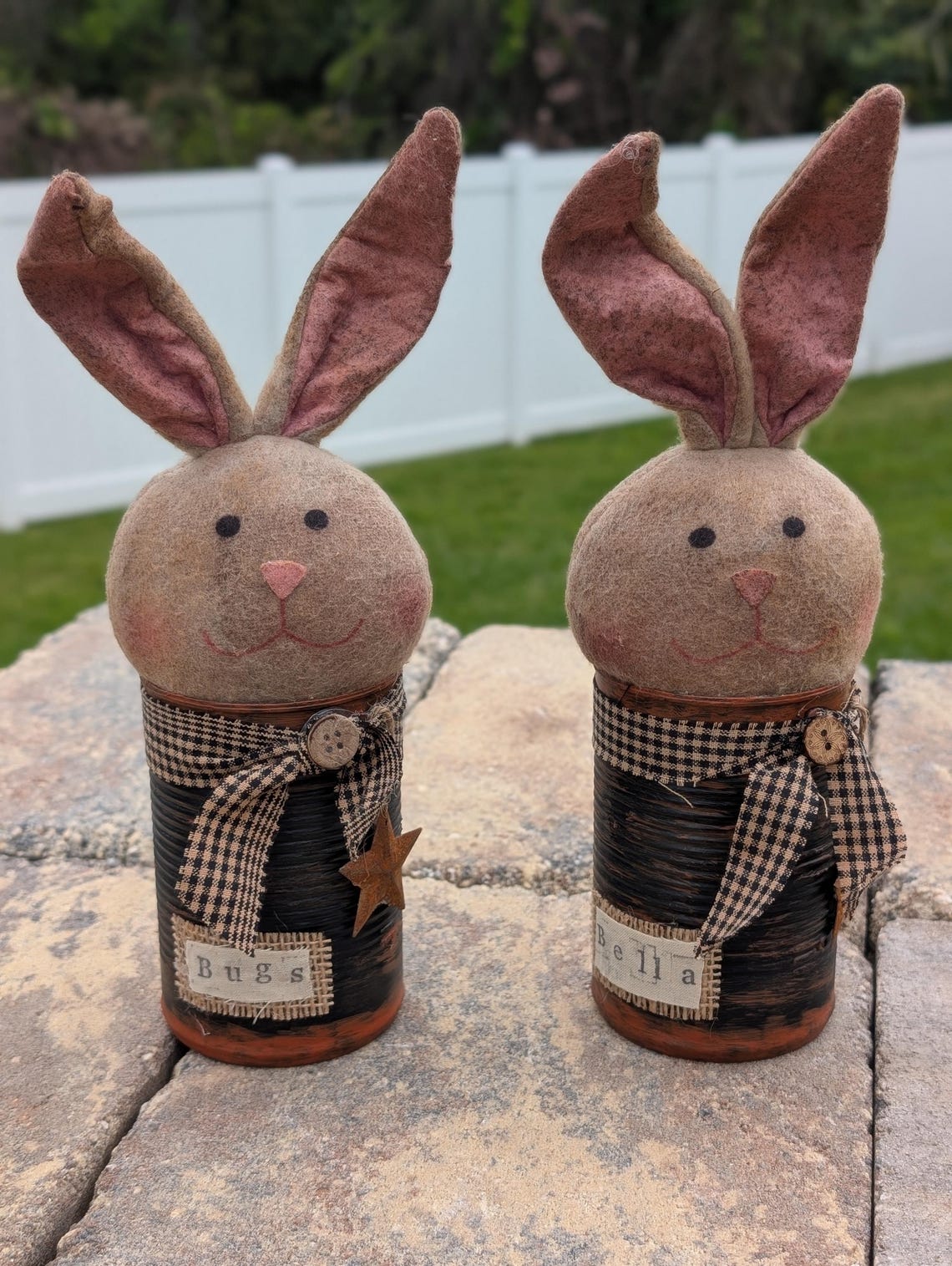 Vintage Bunny in a Can - Etsy