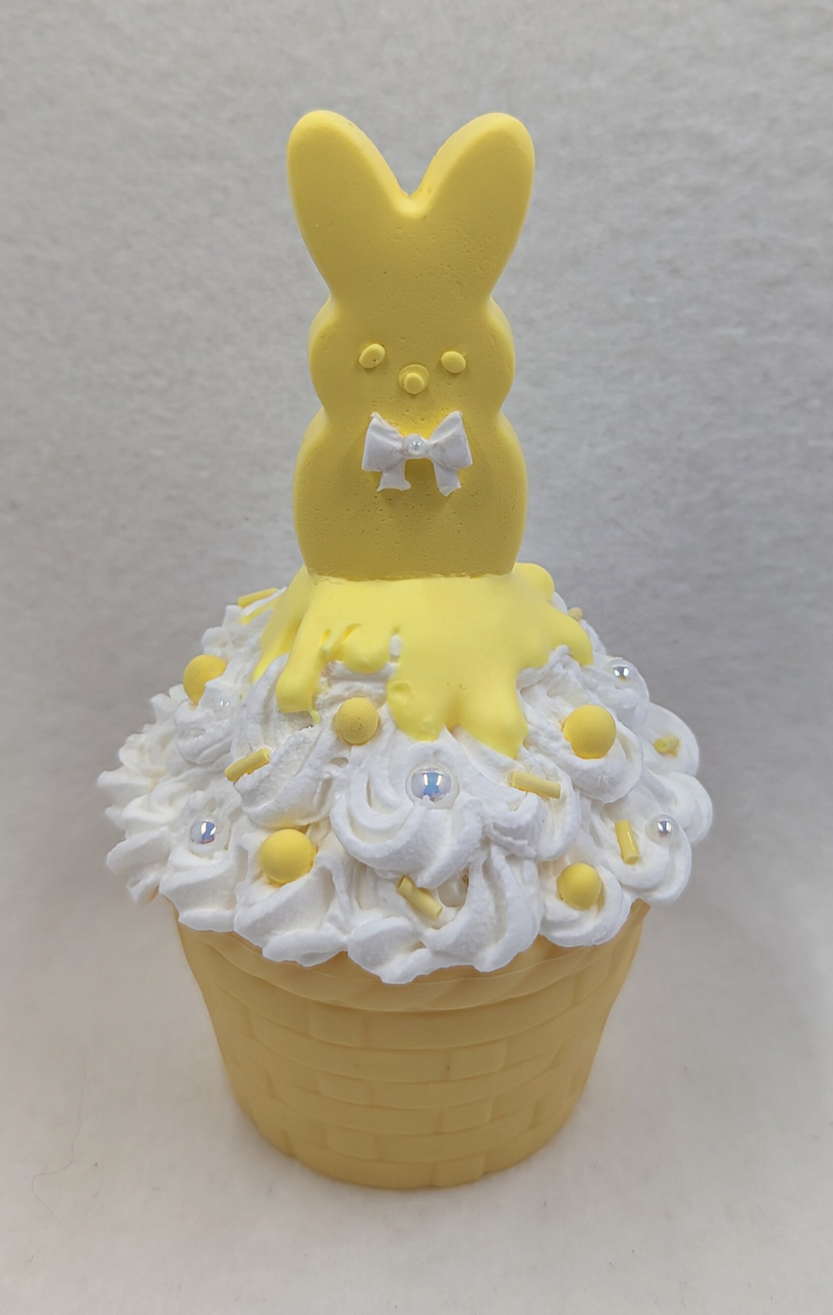 Fake Easter Peep Cupcakes, Fake Whipped Topping, Fake Peeps, Faux ...
