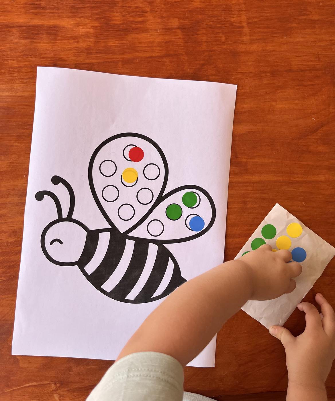 Dot Sticker Activity, Toddler Craft, Fine Motor Skills, Printable ...