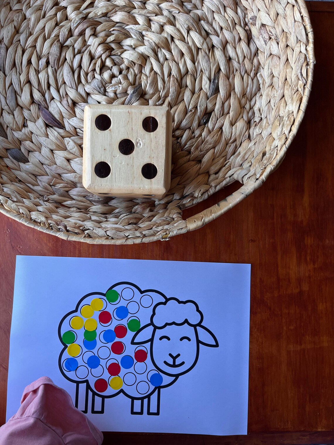 Dot Sticker Counting Activity, Toddler Craft, Fine Motor, Printable ...