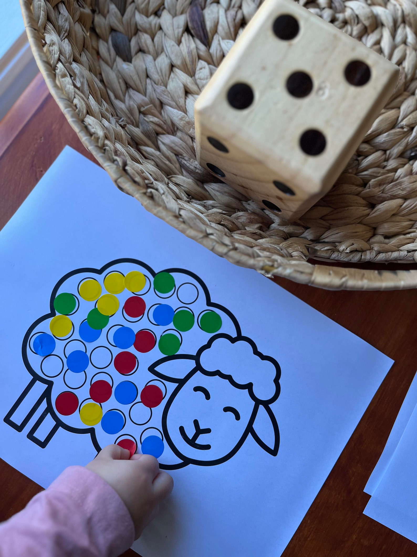 Dot Sticker Counting Activity, Toddler Craft, Fine Motor, Printable ...