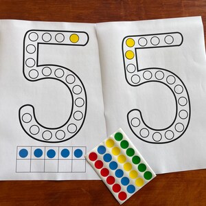 Dot Sticker Activity, Toddler Craft, Fine Motor Skills, Printable ...