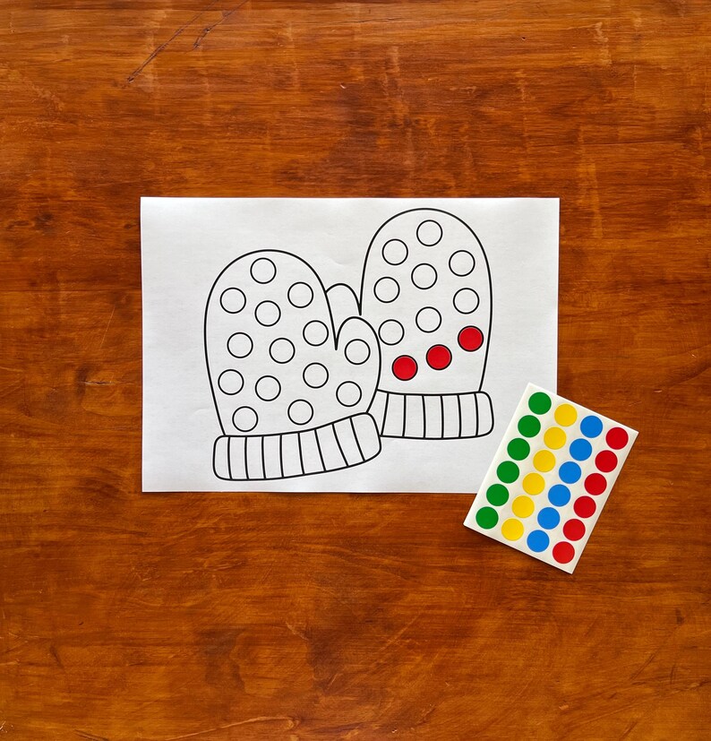 Fall Autumn Dot Sticker Activity, Toddler Craft, Fine Motor Skills ...