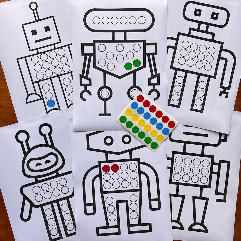 Dot Stickers 1/4 Inch - Etsy UK