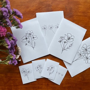 Line Drawing Cards, Watercolours, Art Activities for Toddlers and ...