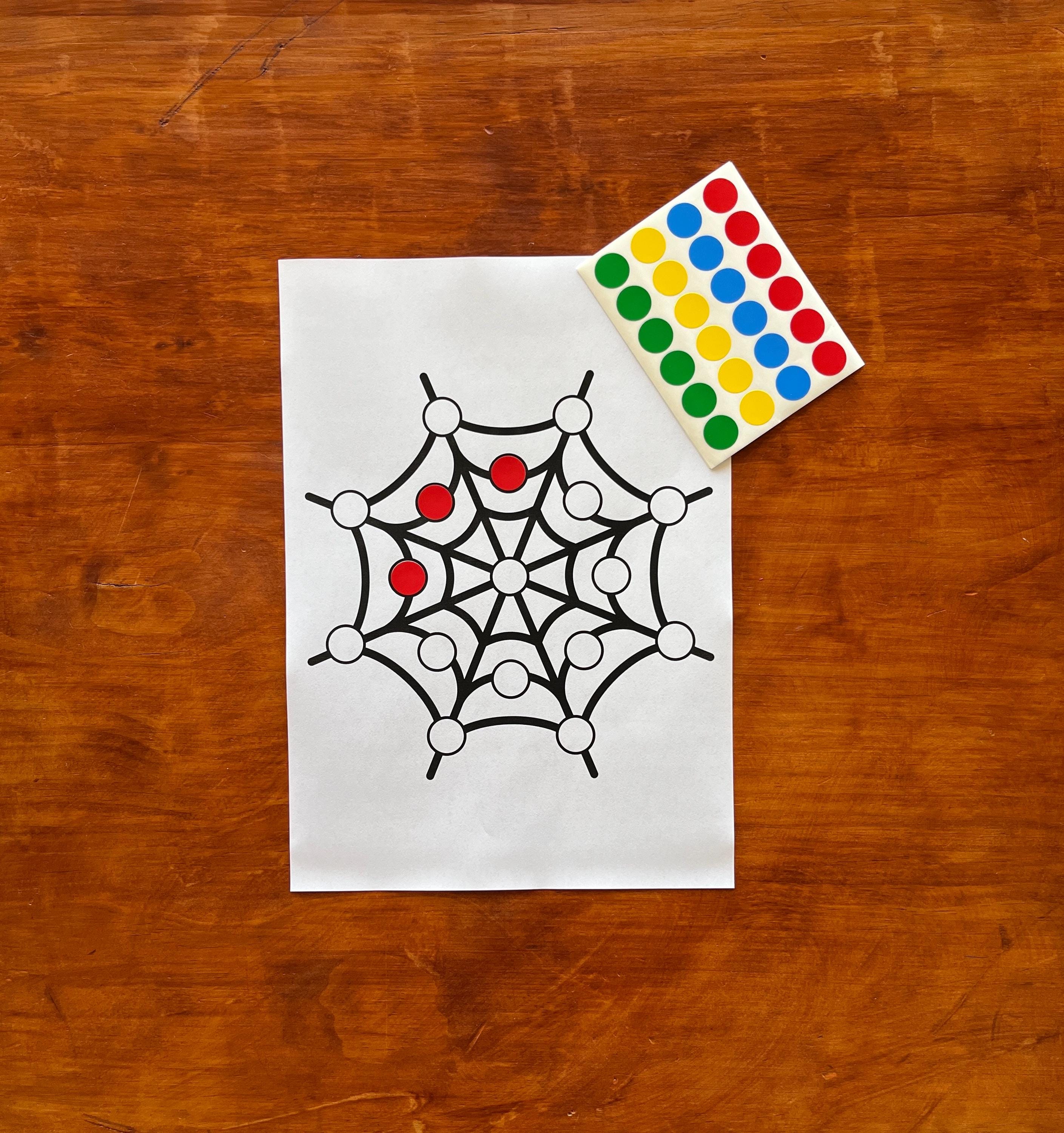 Halloween, Dot Sticker Activity, Toddler Craft, Fine Motor Skills ...