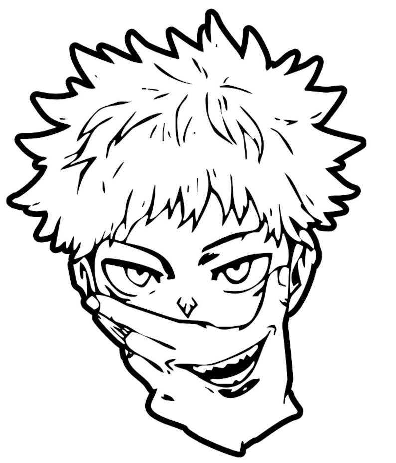 Jujutsu Kaisen SVG Bundle - Etsy