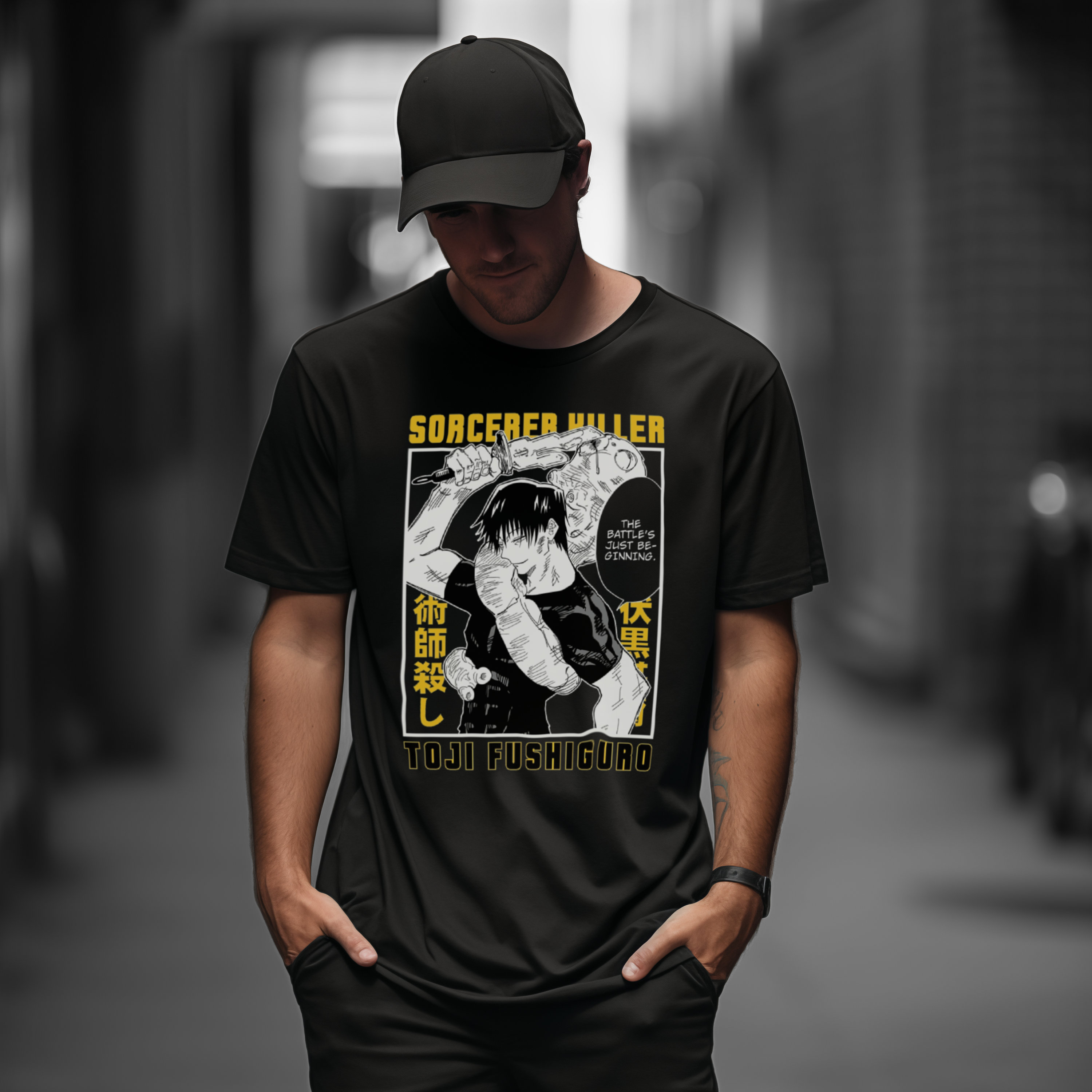 Toji Fushiguro Anime Shirt Jujutsu Anime JJK Merch Premium - Etsy