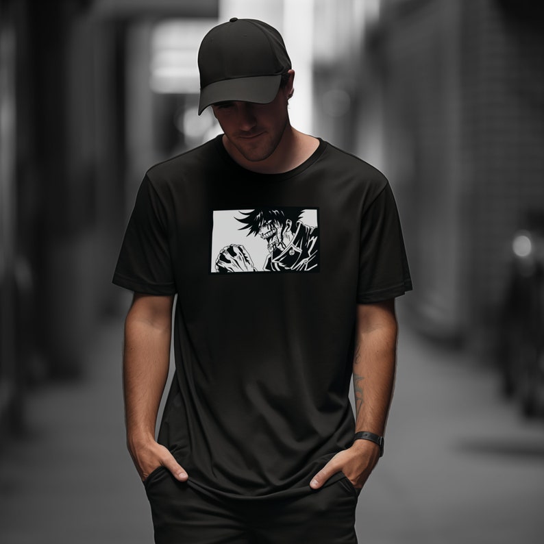 Megumi Fushiguro Anime Shirt Jujutsu Anime JJK Merch - Etsy