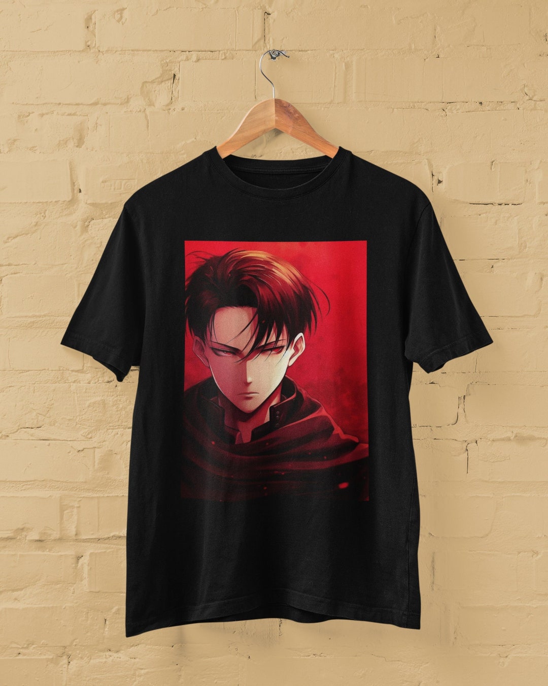 Levi Ackerman Anime Shirt Attack Titan AOT Merch Premium - Etsy