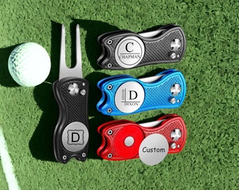 Magnetic Golf Divot Repair Tool Golf Ball Marker All Metal and Durable ...