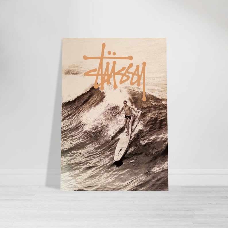Rare Vintage Stussy Surfing Poster Stussy Surfboards A3 A4 - Etsy