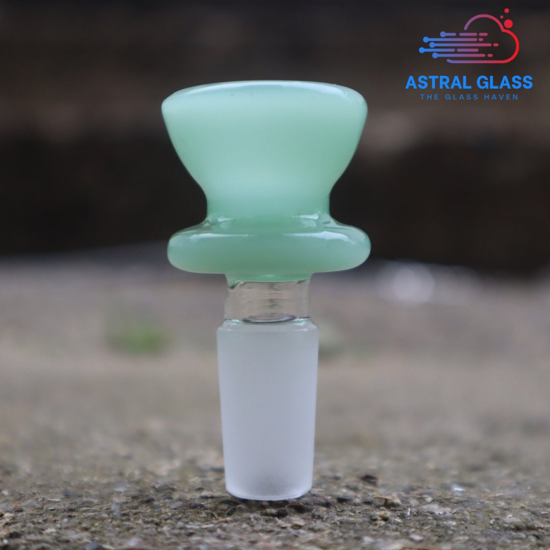 14 Mm Glass Pastel Male Funnel Adapter Slide Replacement Bowl - Etsy