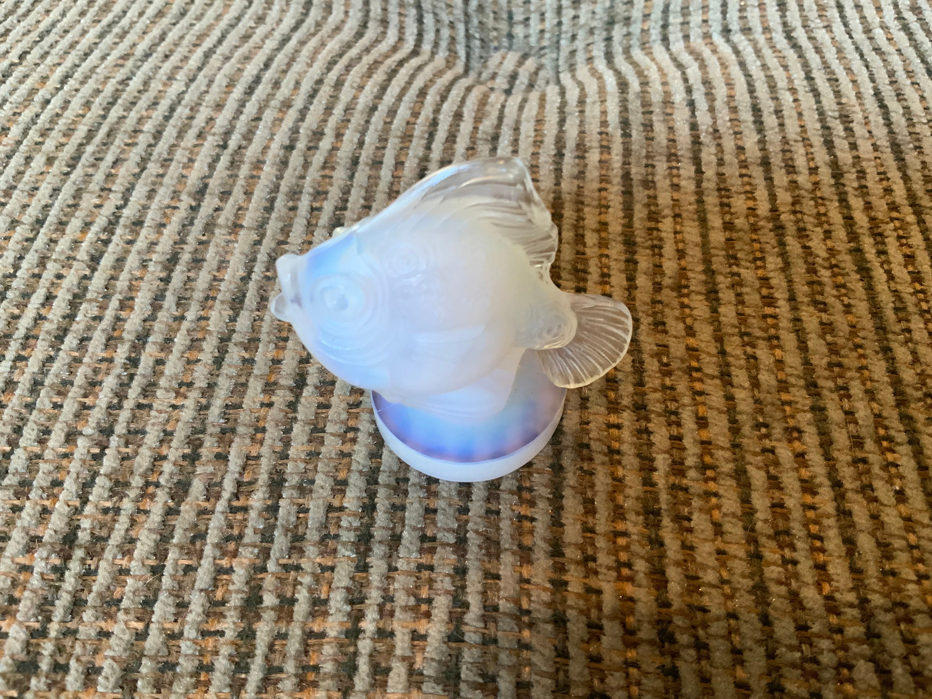 Vintage Sabino Glass Opalescent Fish Figurine Poisson San Piarre - Etsy