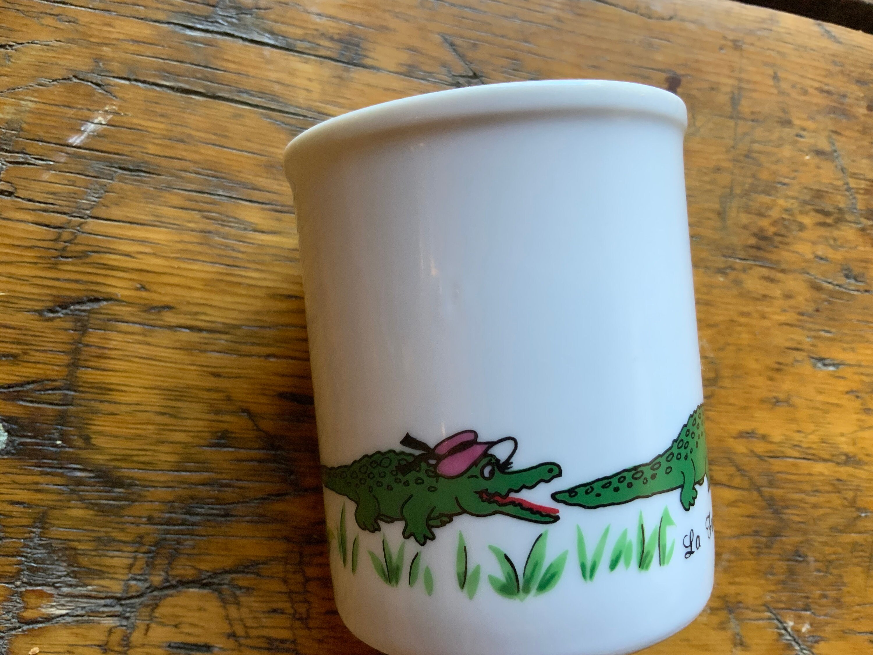 Papel A La Gator Coffee Cup, La Famille Alligator Mug - Etsy