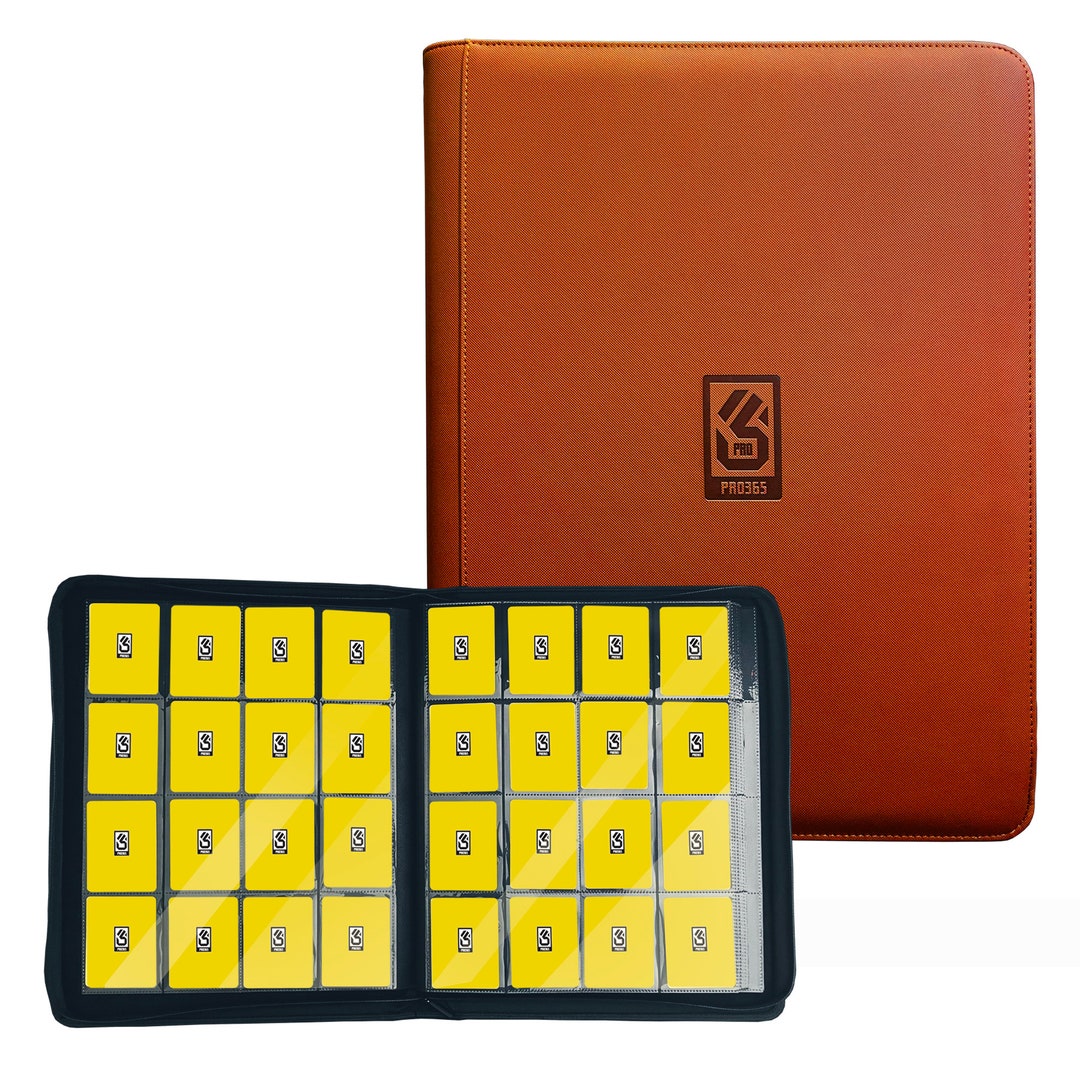 Pro365 1000+ Trading Card Binder / 16 Pockets on Each Page / Side-load ...