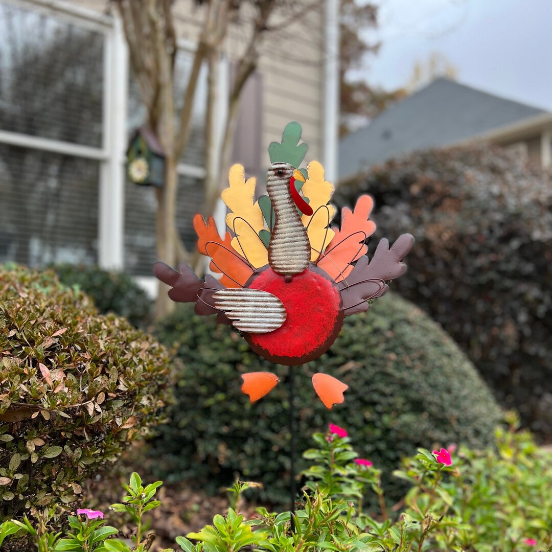 Thanksgiving Turkey Decors Lawn Thanksgiving Decorations - Etsy