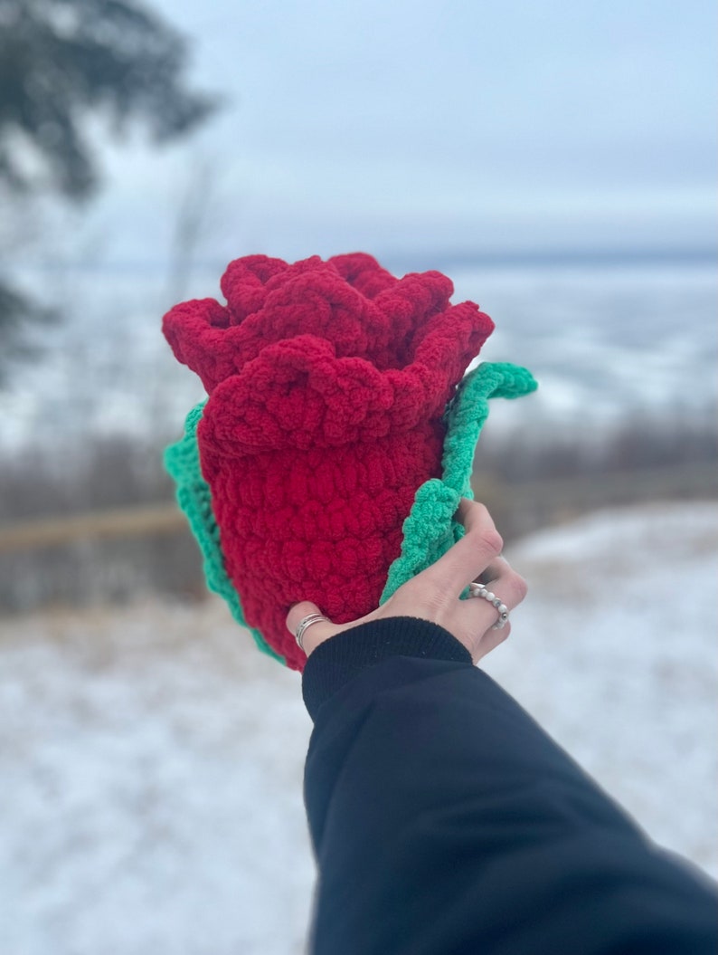 Rose Pillow Crochet Pattern - Etsy