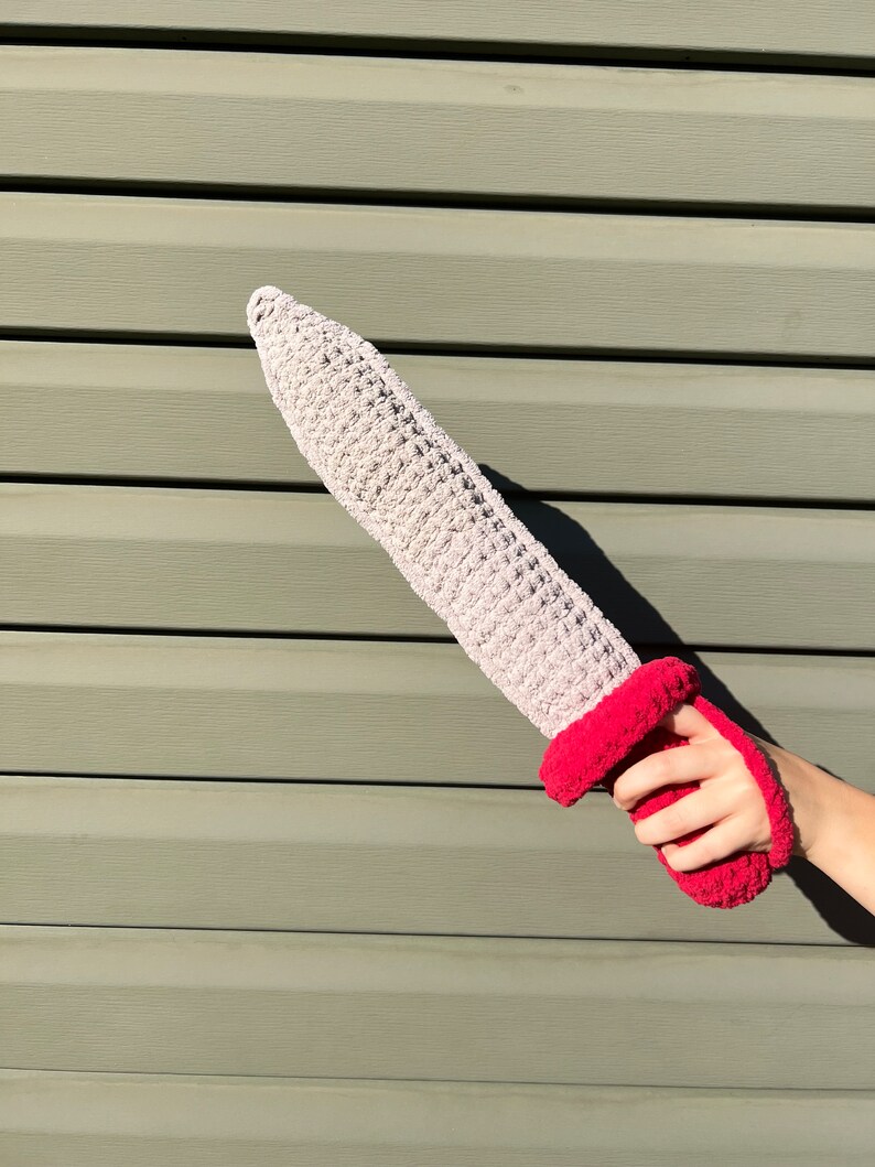 No-sew Sword Crochet Pattern - Etsy