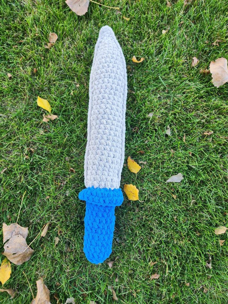 No-sew Sword Crochet Pattern - Etsy
