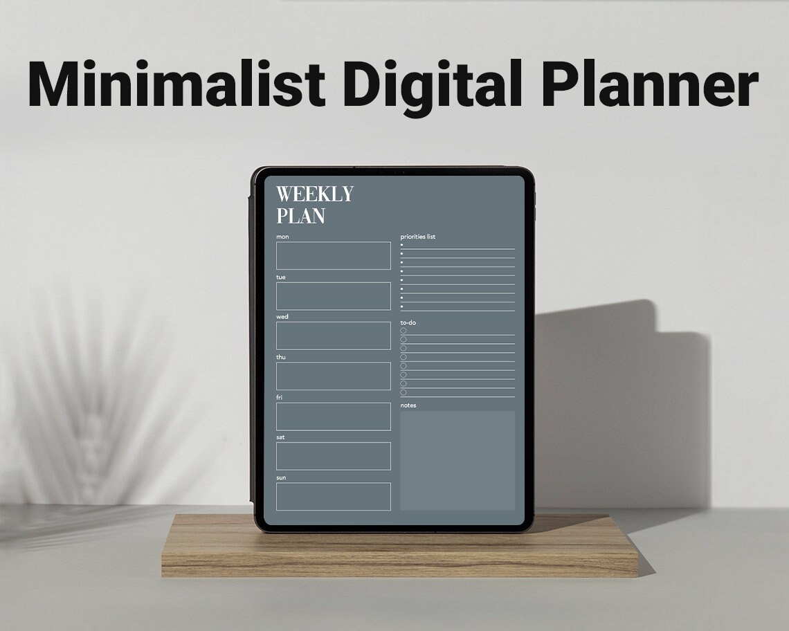 2024 Ultimate Digital Planner | Printable PDF | 6 Digital Planner Pages ...