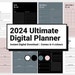2024 Ultimate Digital Planner Printable PDF 6 Digital Planner Pages - Etsy