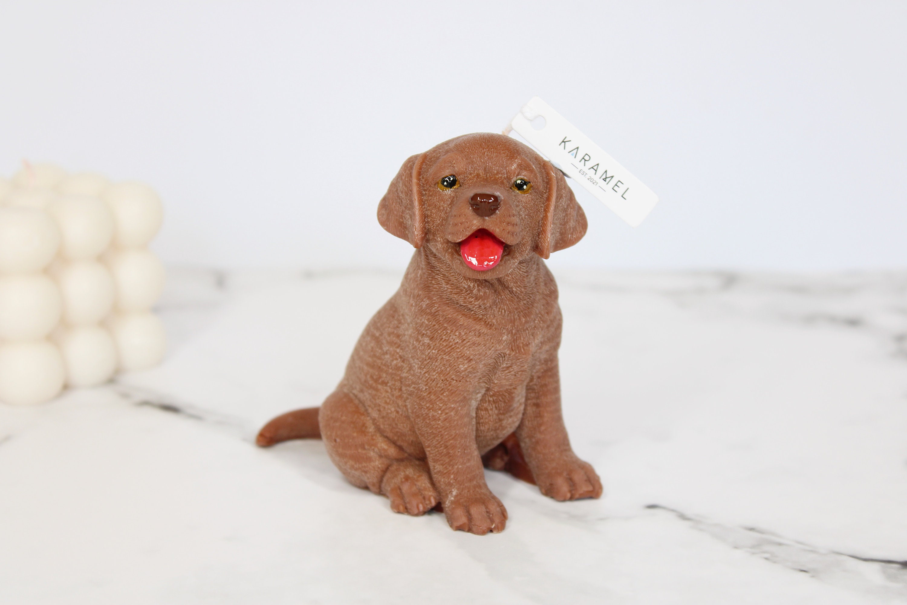 Labrador Dog Candle Dog Candle Puppy Candle - Etsy